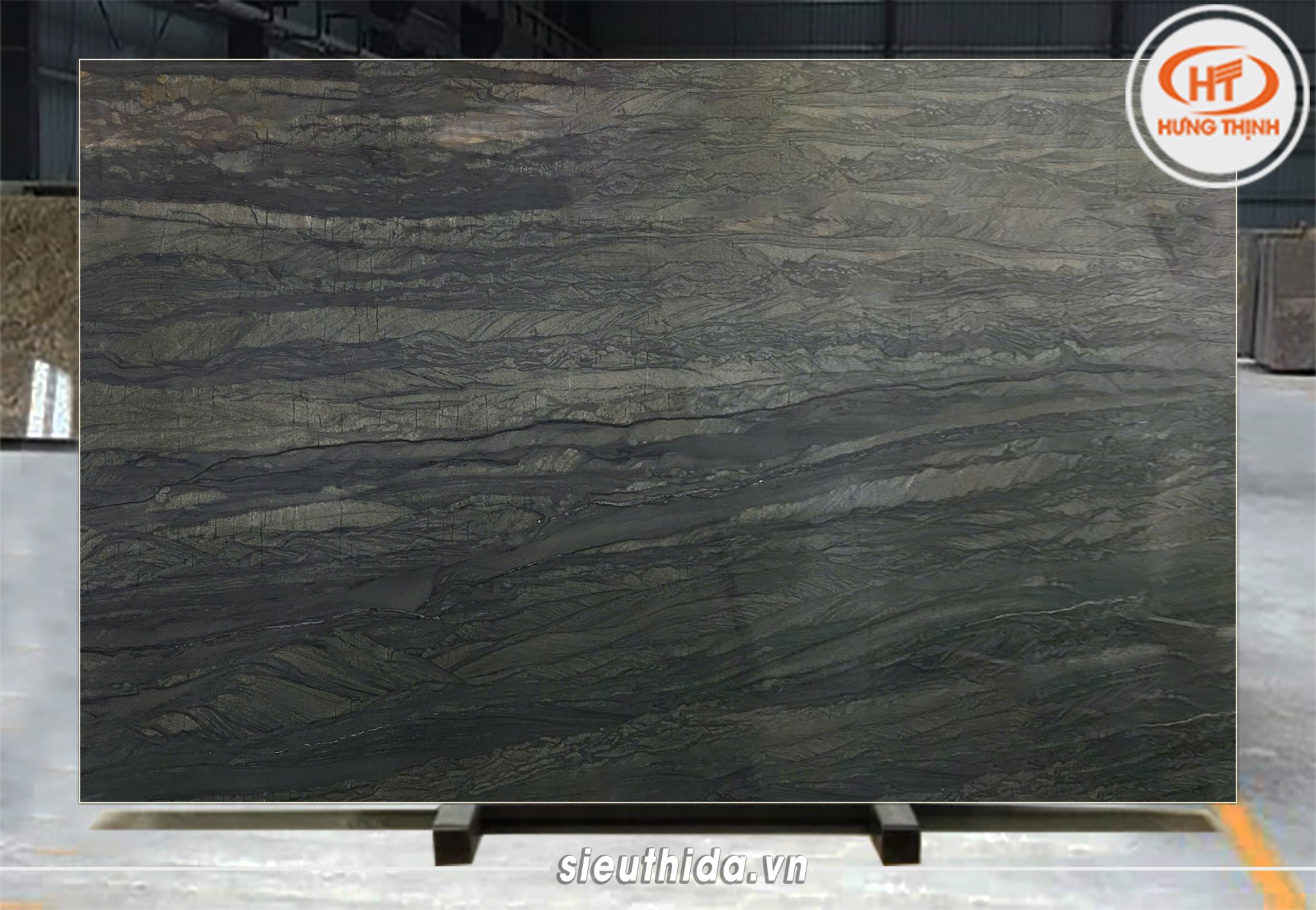 Đá Thạch Anh Black Java