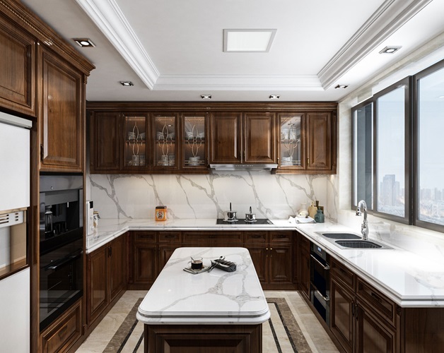 Đá Nhân Tạo Ốp Bếp BQ8660