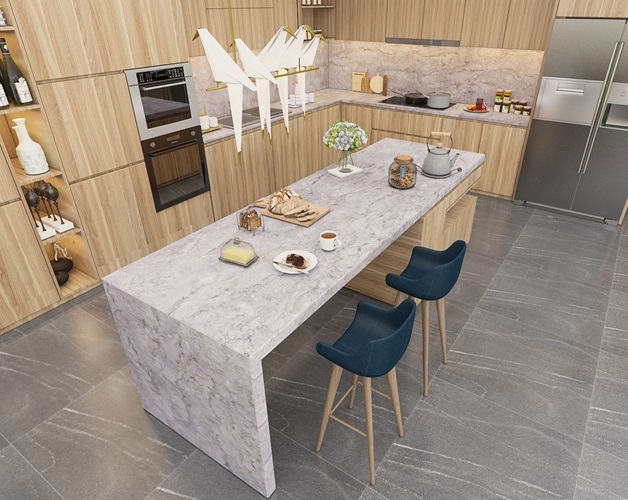 Đá Nhân Tạo Ốp Bếp BQ8660